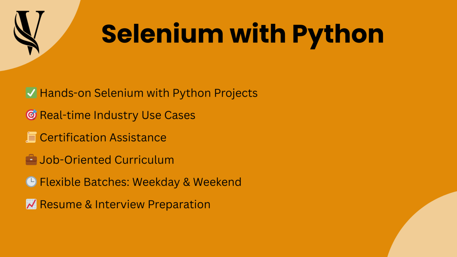 Selenium with Python Online Training in Hyderabad 2025